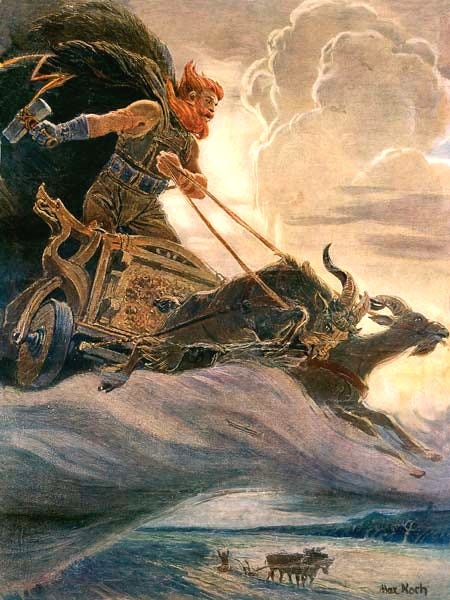 10 Second Origins #4: Thursday. Thor, Norse god of thunder, (known as ...