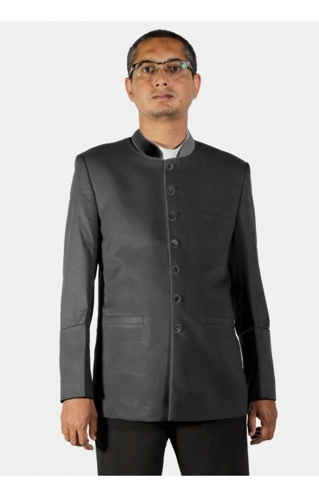 Clergy Suit Jacket: Sophisticated Attire for Clerical Professionals Elevate your clerical attire ...