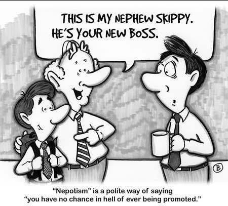 Nepotism in the workplace. Nepotism is defined as “the practice… | by ...
