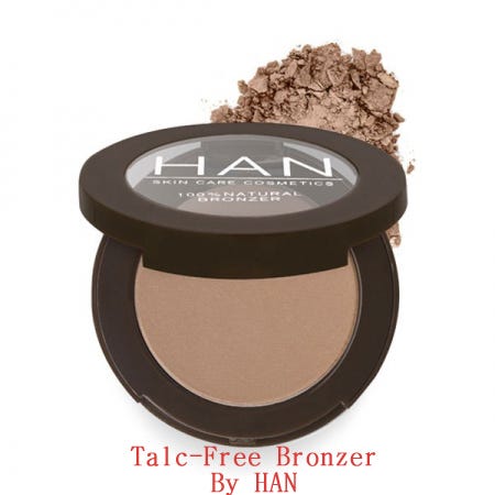 Get a round faux glow by using Talc-free bronzer by HAN. | by Han ...