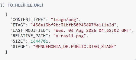 Pneumonia Prediction with X-ray Images Using Snowflake Cortex ...