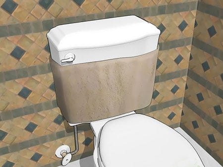 Toilet Tank Sweating Kit
