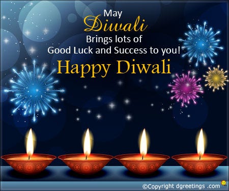 Animated Diwali Cards