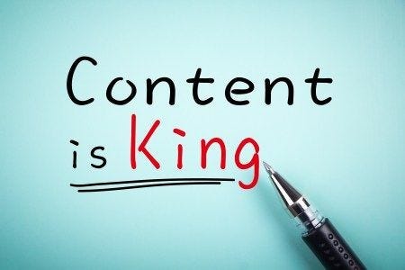 CONTENT IS KING -- What Does It Mean? | by Kafayat Mohammed-mubaraq ...