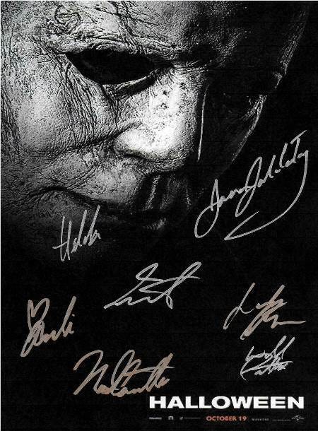 Awesome Memorabilia Reviews — Halloween Hand Signed Movie Poster | by ...