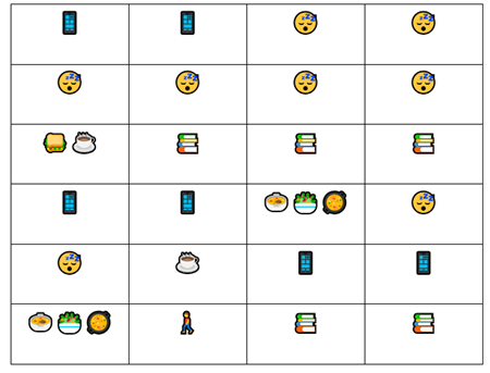 Digital Time Grid. In the hustle and bustle of life… | by Zaira Amjad ...