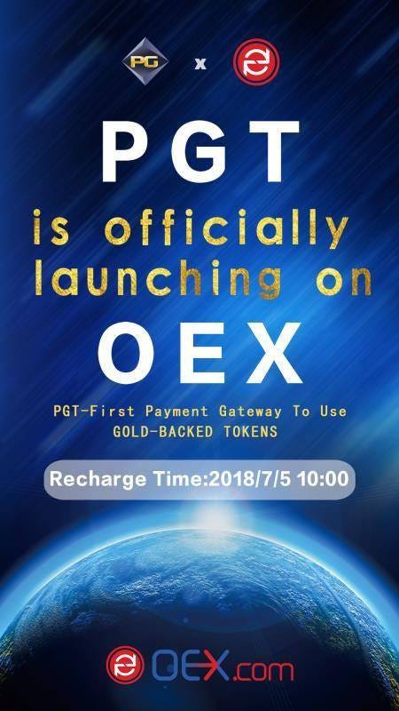 PGT is now listed on OEX!. We are glad to announce new PGT/TC… | by PureGold.SG | Medium