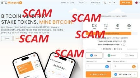 Bitcoin Minetrix SCAM Red Flags. Bitcoin Minetrix SCAM Red Flags | by ...