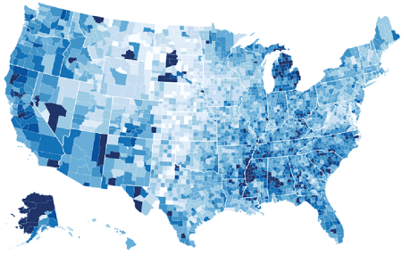 Creating choropleth maps in Google’s Data Studio | by Michael Hodge ...