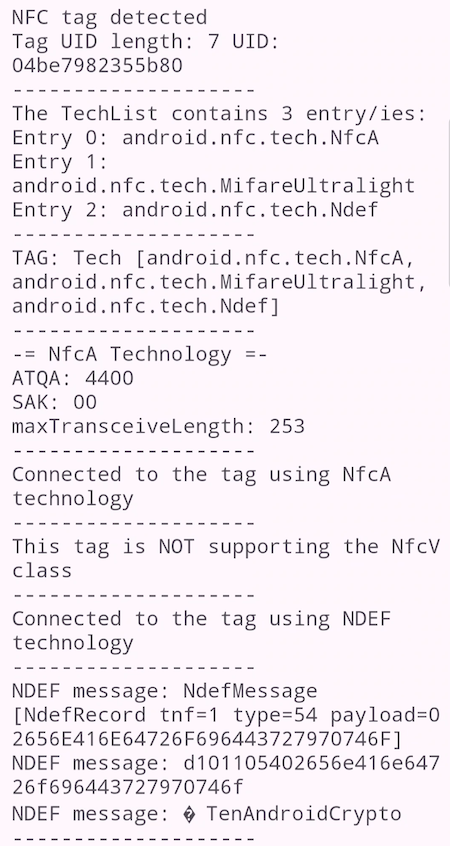 How to use NFC Reader Mode in Android to connect to NFC tags (Java) | by AndroidCrypto | Medium