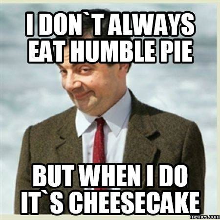 Humble Pie And The Art Of Taking Ownership | by Andrea Schmitz | Medium