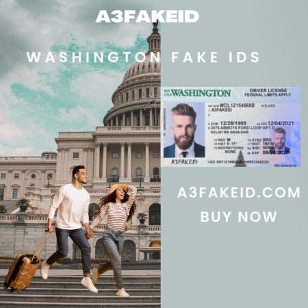 Your Alter Ego with Washington’s Finest: Premium Fake IDs Crafted for ...