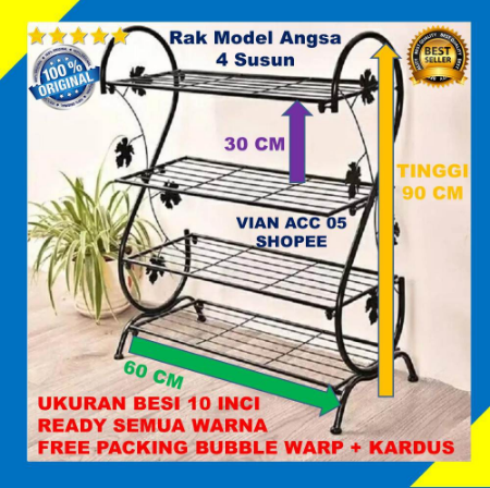 BELI 2 GRATIS 1 CALL 081328680537, Rak Bunga Ace Hardware, Rak Bunga ...