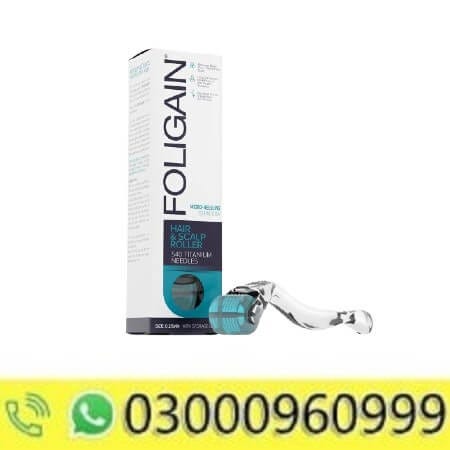 Foligain Hair & Scalp Roller With 540 Titanium Needles In Faisalabad ...