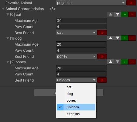 Improved Unity Editor: Dynamic Enums! | by FredericRP | Medium