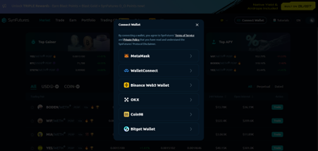 Using Binance Web3 Wallet on SynFutures V3 via PC for Oyster Odyssey ...