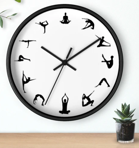 Yoga Clock. Sentimental Gifts | by Gift A Feeling | Medium