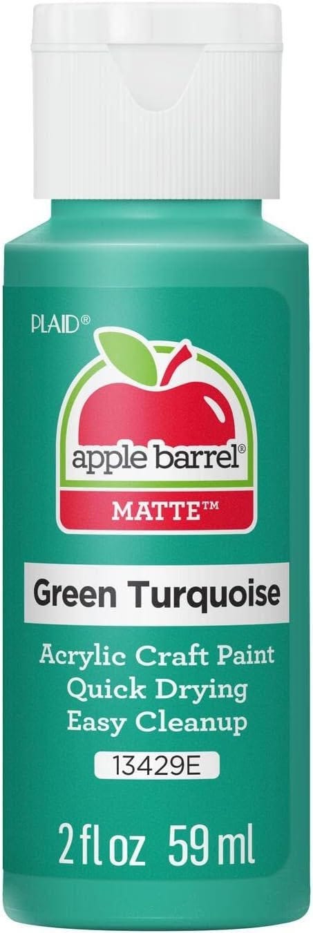 Green Turquoise Matte Acrylic Paint: Unleashing Creative Brilliance in ...