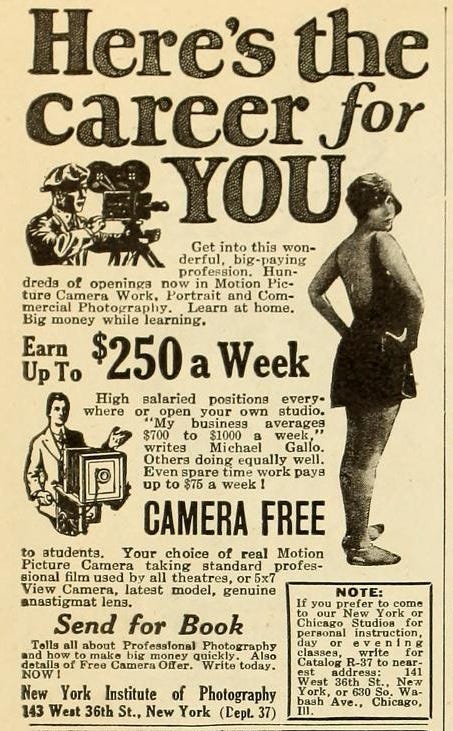 The 100-Year-Old Filmmaking Ad That Predicted the Creator Economy | by ...