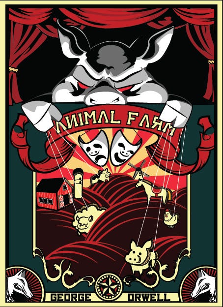 Animal Farm: Pigs and History. George Orwell’s Animal Farm is the most ...