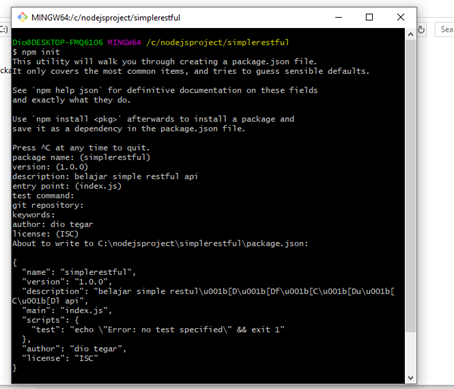 RESTFUL API dengan NodeJS dan MySQL | by Dio Tegarra | Medium