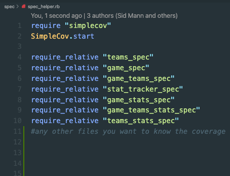 Installing SimpleCov for Non-Rails Projects | by Alaina Noel | Medium