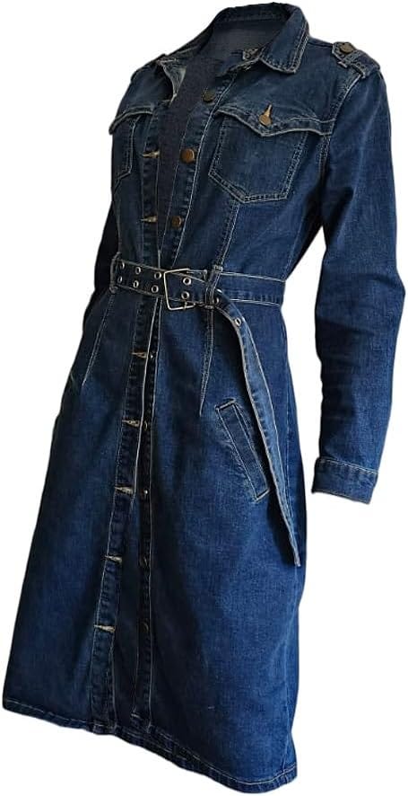 Fashion Fusion: The Rise of Women’s Denim Jeans Long Jackets | by ...