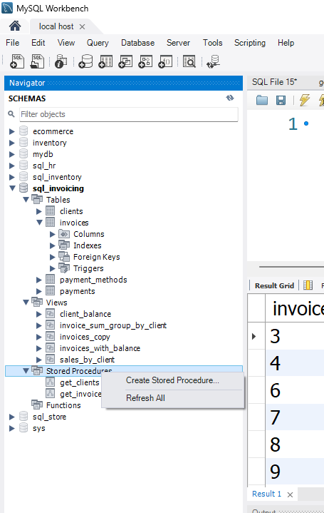 Mysql 廣東話課程 Creating Procedures Using Mysqlworkbench It 阿杰 Medium