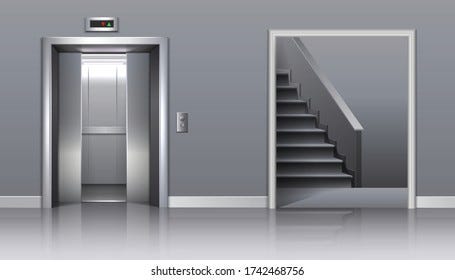 Elevator Or Stairs?. …elevator abi? | by Taymiimotajo | Medium