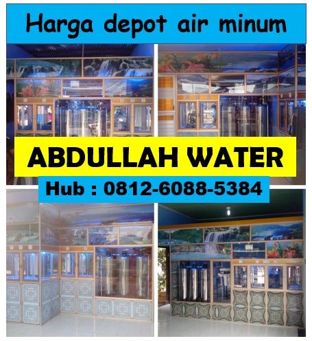 √. Harga depot air minum di Medan - Depotneo - Medium