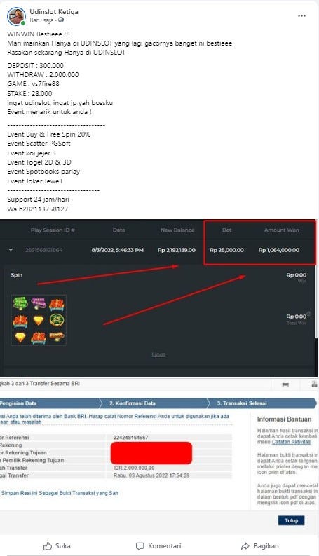 UDINSLOT WINWIN Bestieee !!! Mari mainkan Hanya di UDINSLOT yang lagi gacornya banget ni ...