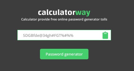 Best online password generator online tools | by Calculatorway | Medium