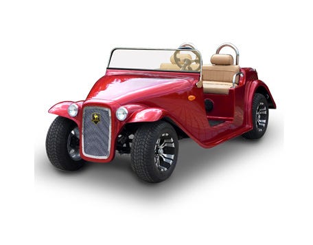 ETONG Vintage Electric Golf Cart. Etong classic car golf cart is ...