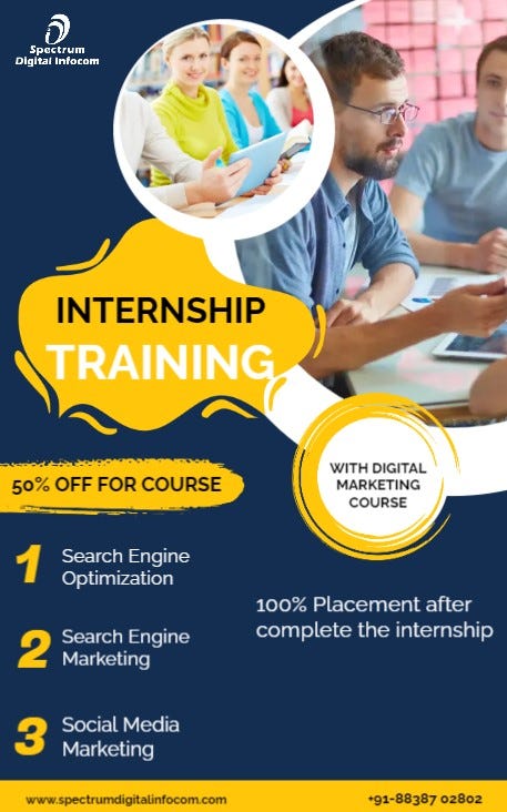 Internship training in Coimbatore | by SPECTRUM DIGITAL INFOCOM | Medium