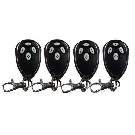 Four Remote Controls for ALEKO Gate Opener AC1400 + AR1450 + AC2000 ...