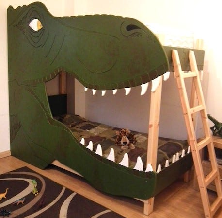 DIY Dinosaur Bed !!! Huh !!! - Best Bed Frame Review - Medium