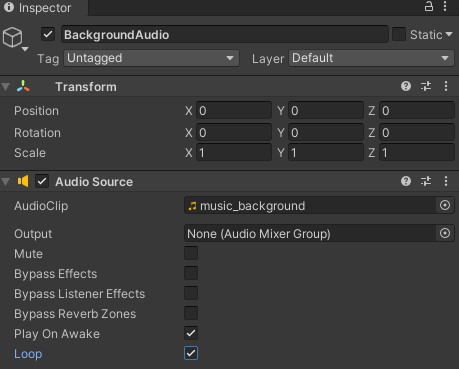 40-Game Audio — Background Music - Unity2D Game-Galaxy Shooter Dev Log ...