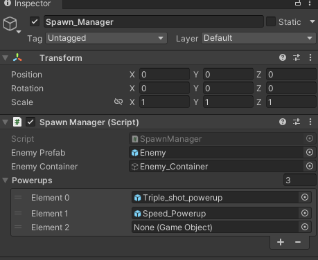 Creating Modular Powerup Systems. Objective: creating an easier powerup… | by Tyler Henry | Medium