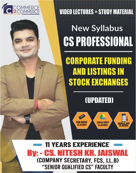 Best Pen Drive Classes for CS Executive in Delhi | Commerce N Commerce ...