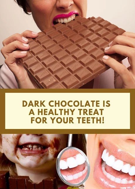 Dark Chocolate Is Good for Your Teeth, Really! - Romee Jansen - Medium