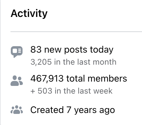 Facebook Groups: A Success Story. What best practices does the group ...