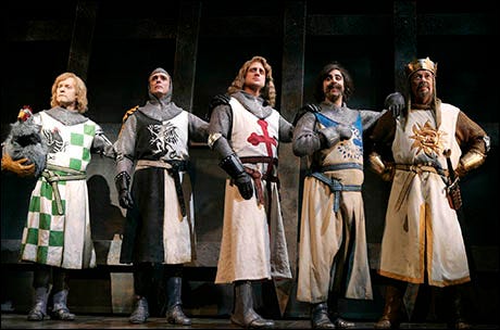 Spamalot — An Updated Monty Python Farce on Broadway | by Christopher ...