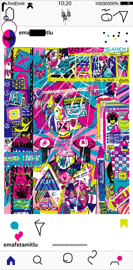Artist Statement. I have to wander in this digital limbo… | by Mint ...