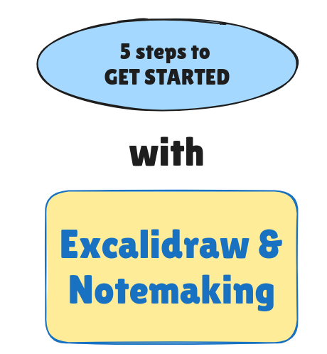 5 Steps to Get Started with Excalidraw & Note MAKING | by Qrious Kamal ...