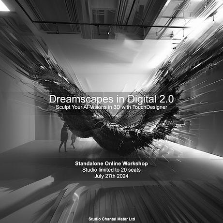 Dreamscapes in Digital 2.0: Sculpt Your AI Visions in 3D with TouchDesigner | by Nitish Arora ...