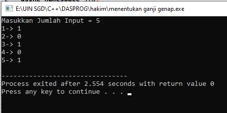 Mengubah Nilai Ganjil dan Nilai Genap - Mushlih Hakim Arifin - Medium