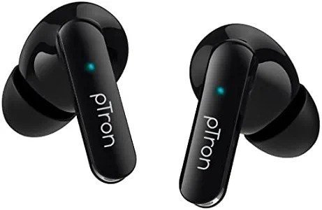 pTron Bassbuds Duo in Ear Earbuds with 32Hrs Total Playtime, Bluetooth ...