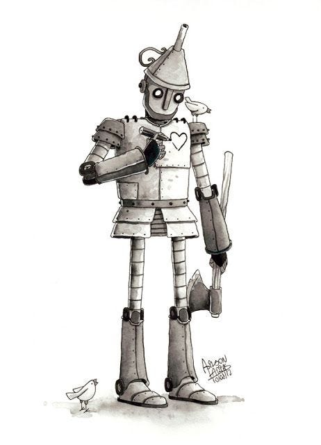 Tin Man Drawing