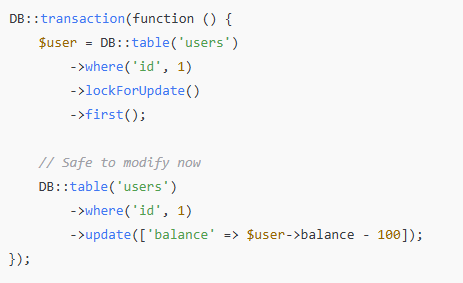 A Practical Guide to Row-Level Locking in Laravel Applications | by ...