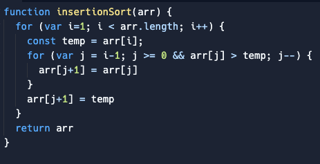Algorithms: Insertion Sort. The next sorting algorithm is called… | by jesse kovash | Medium